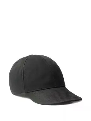 Prada Cotton Baseball Cap - Black
