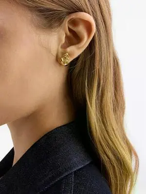 JIL SANDER Knots Stud Earrings