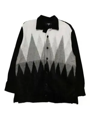 Comme Des Garçons Panelled Shirt - Black