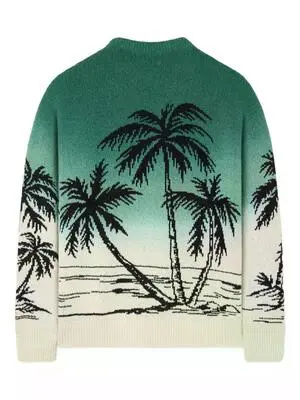 Alanui Wave Bloom Sweater