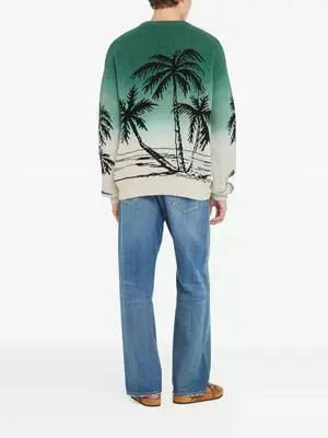 Alanui Wave Bloom Sweater