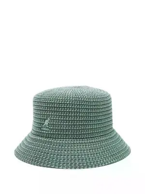 KANGOL Patterned Bucket Hat - Green