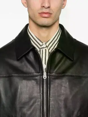 FURSAC Leather Shirt Jacket