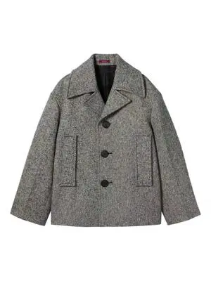 Gucci Textured Caban Coat