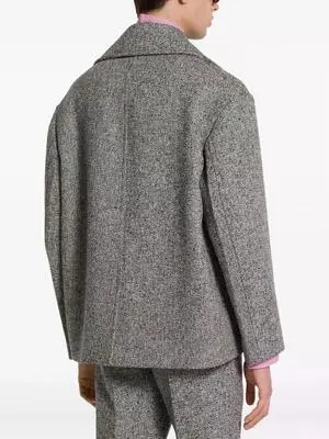 Gucci Textured Caban Coat