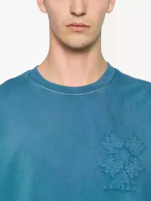 Amiri Ma Quad Crew-neck T-shirt - Blue