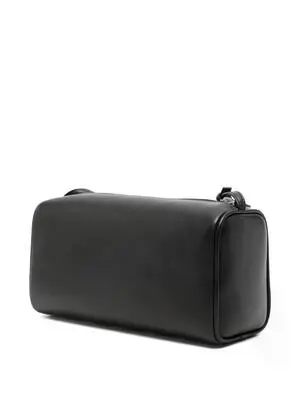 THE ROW 90's Leather Cross Body Bag - Black