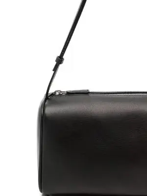 THE ROW 90's Leather Cross Body Bag - Black