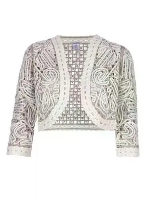 Oscar De La Renta Cotton Bolero