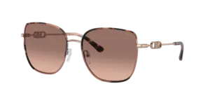 Michael Kors Square Frame Sunglasses - Brown Pink Gradient