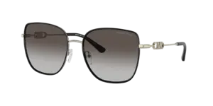 Michael Kors Empire Square Sunglasses - Dark Grey Gradient