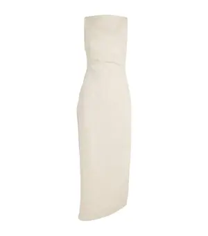SIR. Raquel Linen Midi Dress