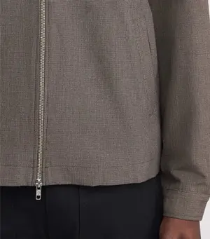 WAX LONDON Micro Puppytooth Check Eldon Jacket