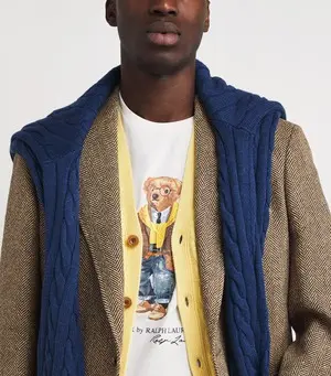 Polo Ralph Lauren Linen-blend Tailored Herringbone Blazer