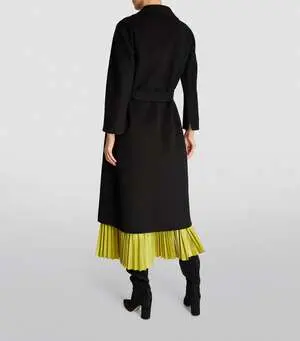 Max Mara Wool Trench Coat - Black
