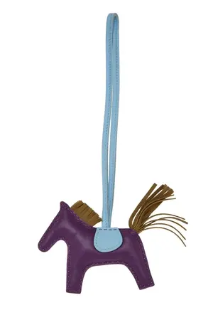 Hermès Rodeo Bag Charm - Violet
