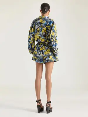 Givenchy Floral Print Viscose Shorts