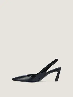 Givenchy Spiky Slingbacks In Leather