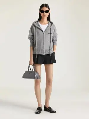 Givenchy Pleated Wool Shorts