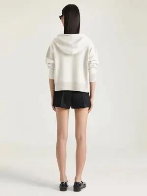 Givenchy Zipped Wool And Cashmere Hoodie