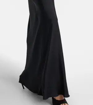 Rabanne Chain-detail Gown - Black