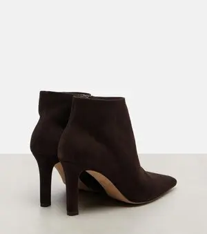 THE ROW Carla Ankle Boots - Brown