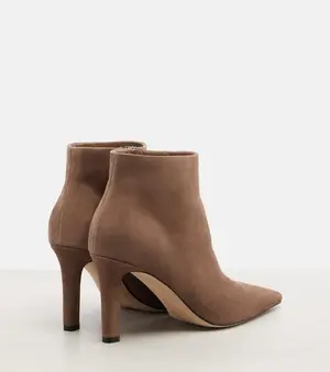 THE ROW Carla Suede Ankle Boots