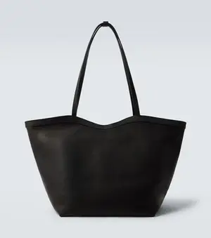 THE ROW Park Xl Leather Tote Bag - Black