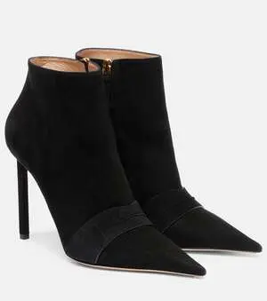 TOM FORD 105 Suede Ankle Boots