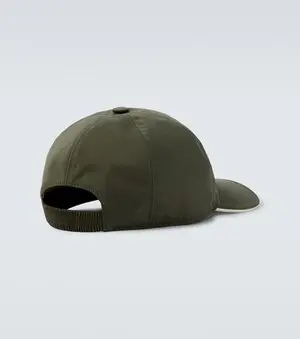 Loro Piana Embroidered Baseball Cap - Green