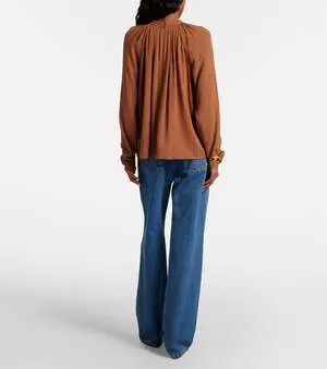JOSEPH Garcia Draped Blouse