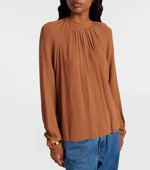 JOSEPH Garcia Draped Blouse