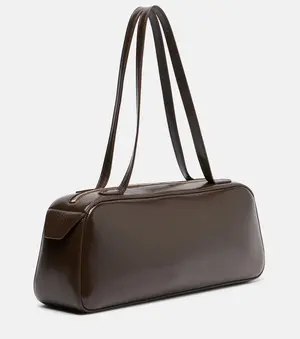 Khaite Simona Leather Shoulder Bag - Brown
