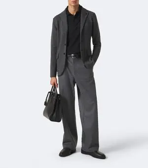 TOD'S Leather Loafers - Black