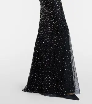 Jenny Packham Kiya Embellished Gown - Black