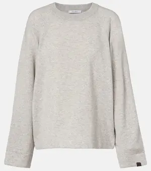 Max Mara Aere Cashmere And Wool Sweater - Grey