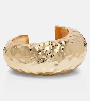 SELF-PORTRAIT Plated Cuff Bracelet - Gold