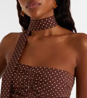 Posse Edie Polka-dot Top