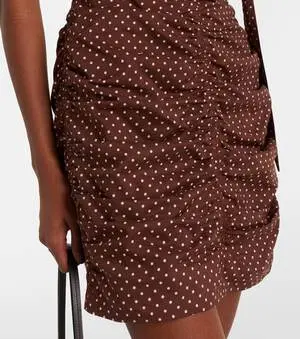 Posse Edie Polka-dot Minidress