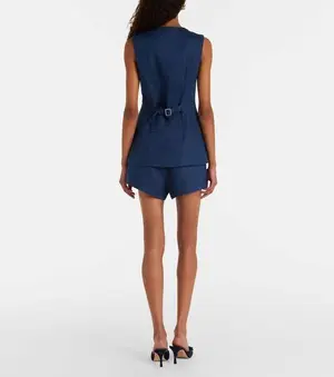 Posse Sabine Linen Shorts