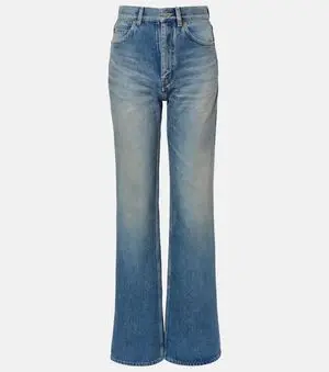 Saint Laurent 70's High-rise Wide-leg Jeans