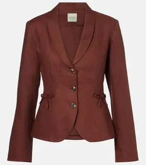 Posse Sabine Linen Blazer