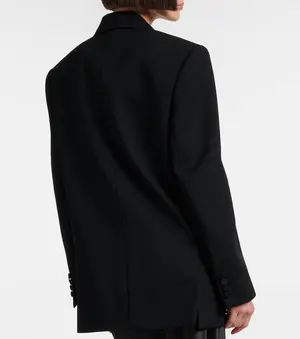 Saint Laurent Double-breasted Wool Blazer