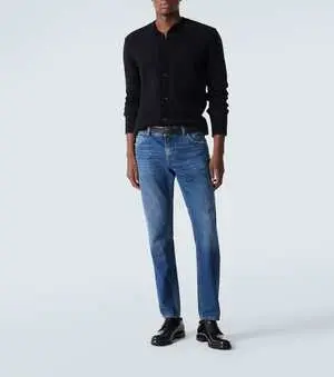 Dolce & Gabbana Faded Straight Jeans