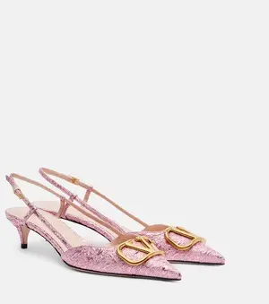 Valentino Garavani Paneled Pumps