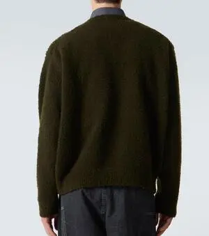 A.PRESSE Cashmere-blend Crewneck Sweater