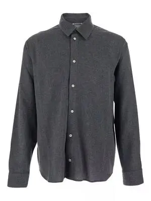 WON HUNDRED Adriel Classic Collar Shirt - Grey