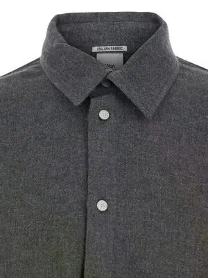WON HUNDRED Adriel Classic Collar Shirt - Grey