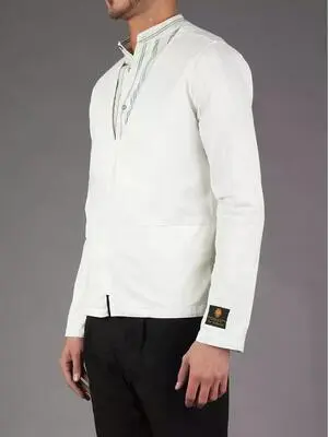 EMILIANO RINALDI Cotton V-neck Jacket