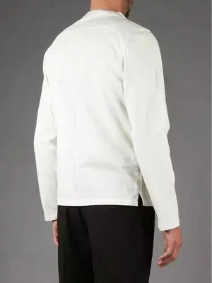 EMILIANO RINALDI Cotton V-neck Jacket